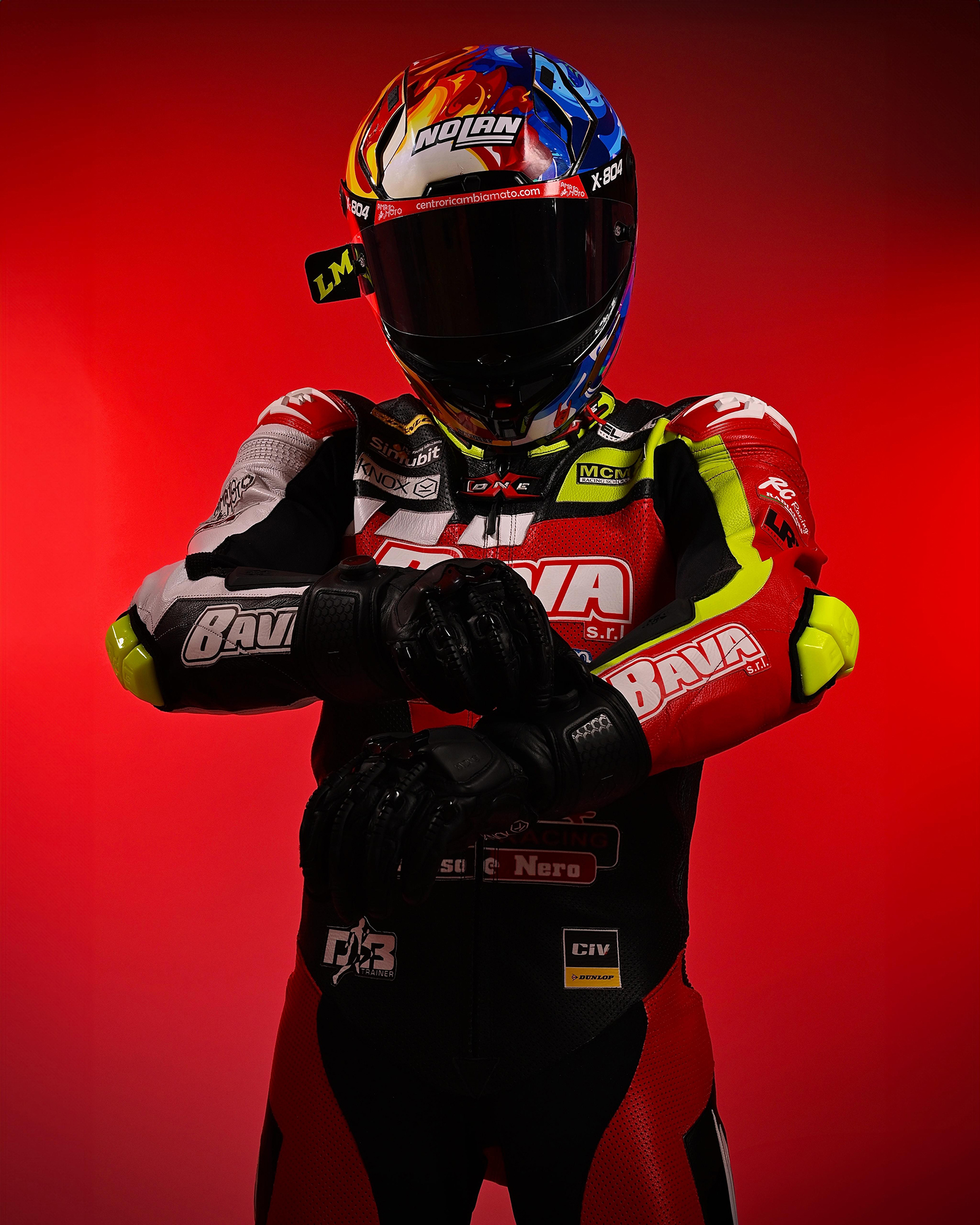 Knox Sponsored Rider: Luigi Montella - Knox