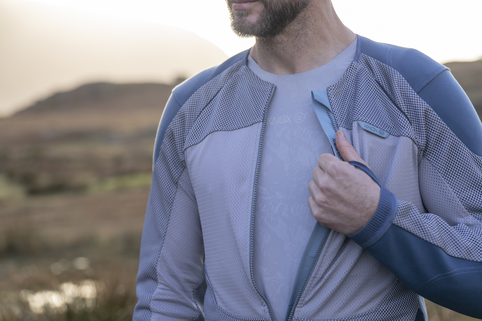 Dual Active Men’s Base Layer – Grey - Knox