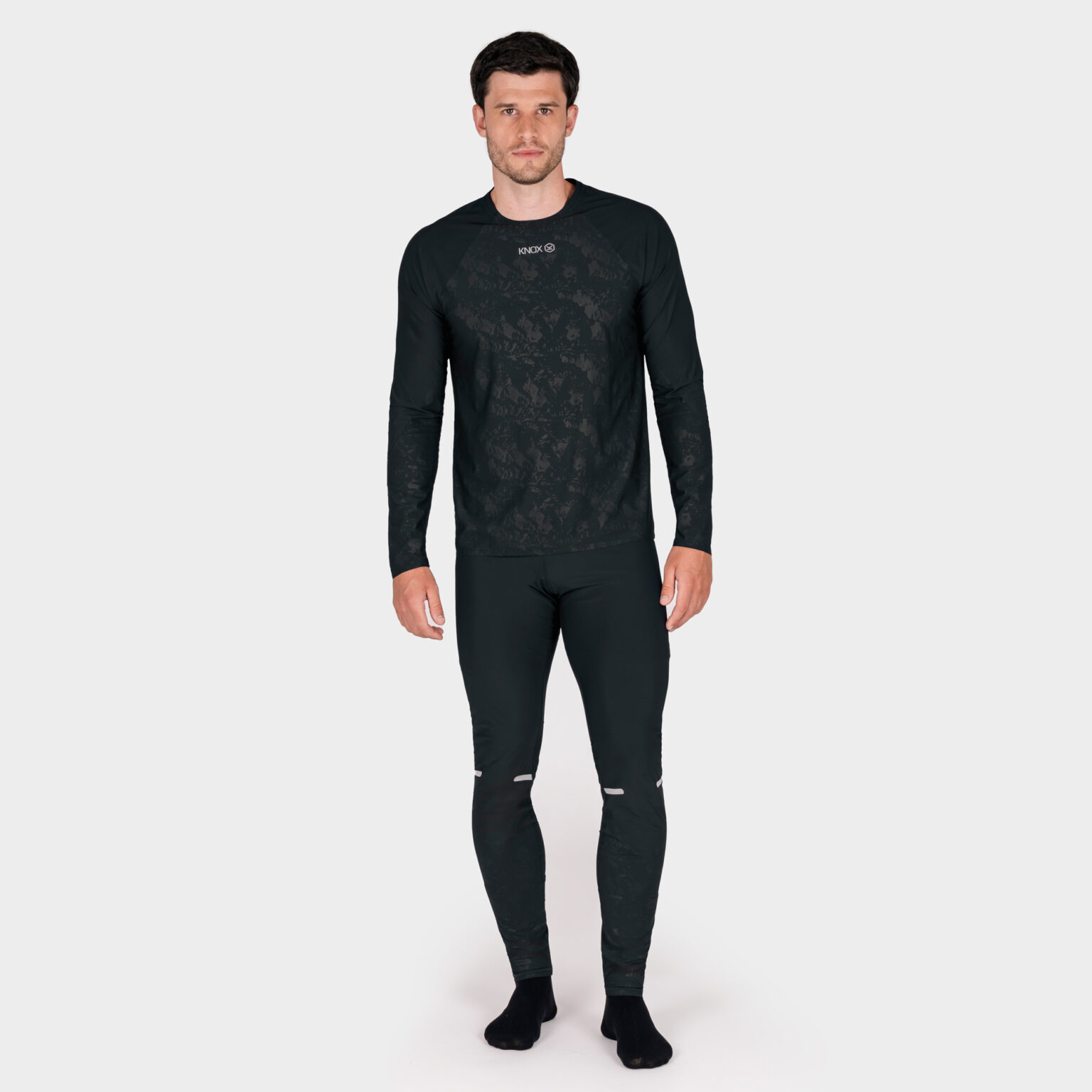 Dual Active Men’s Base Layer – Black - Knox