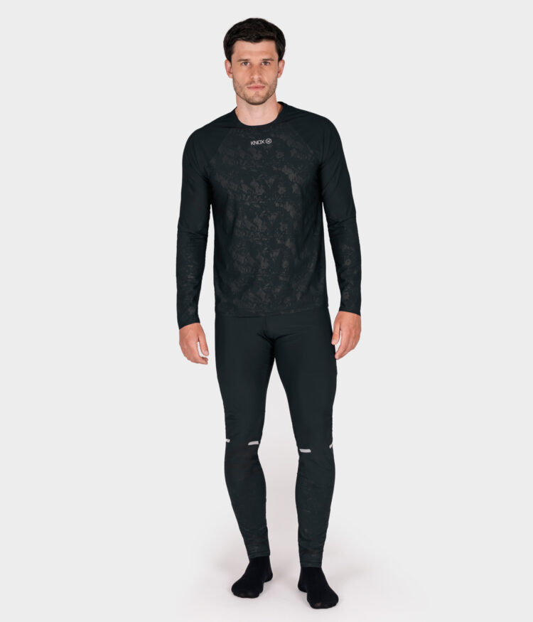 Dual Active Men’s Base Layer – Black - Knox