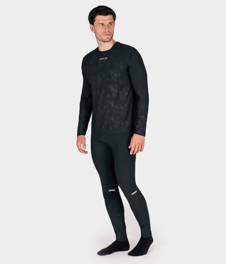 Dual Active Men’s Base Layer – Black - Knox