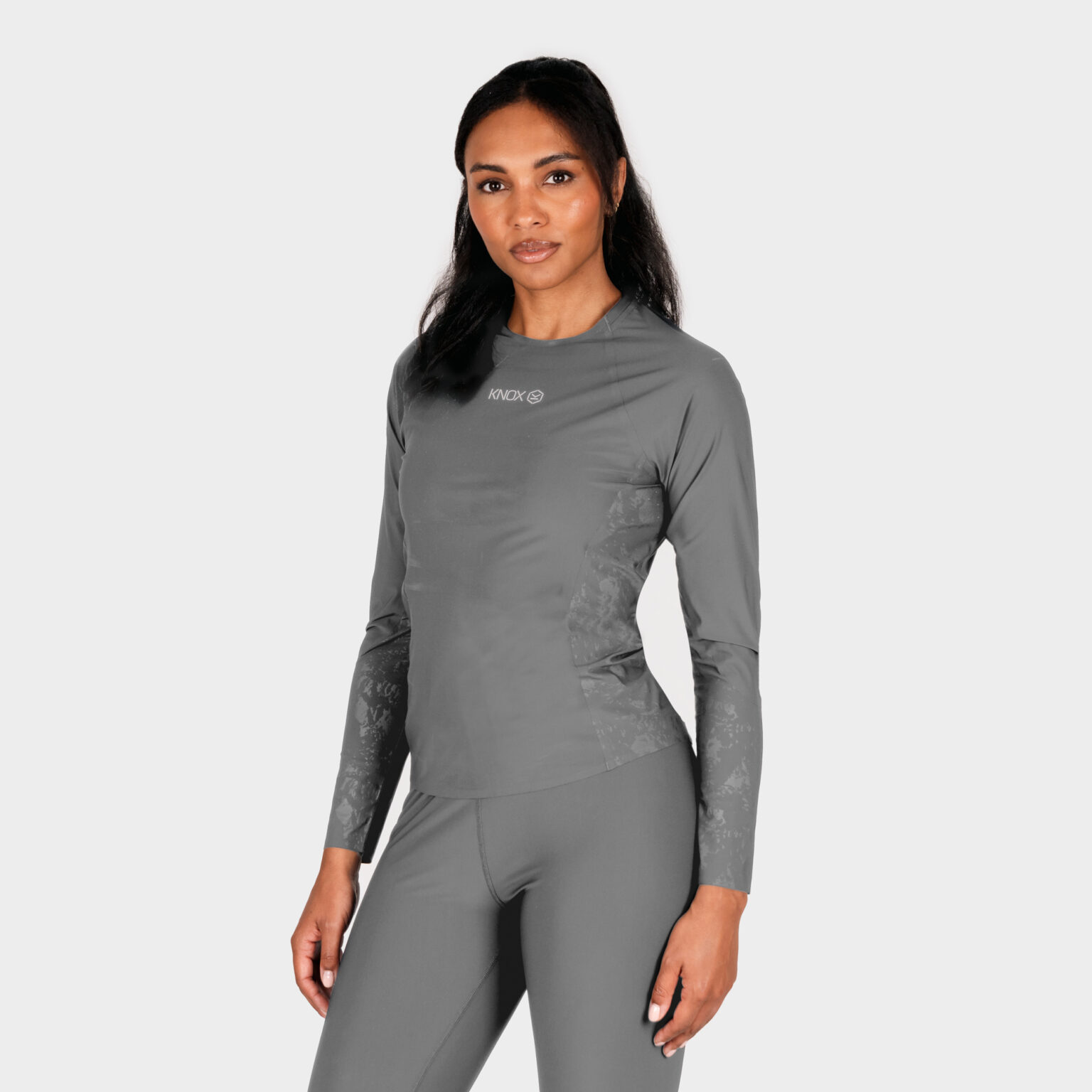 Dual Active Women’s Base Layer – Grey - Knox